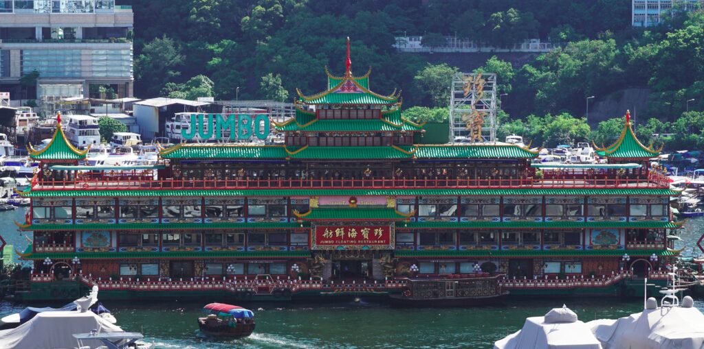 Hong Kong Jumbo Kingdom: world's largest floating restaurant sinks at ...